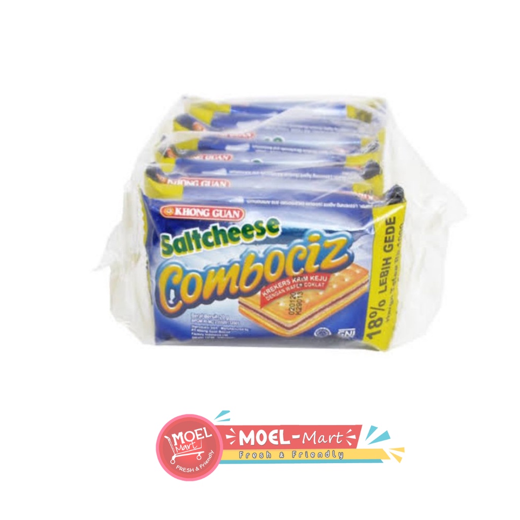 Jual KHONG GUAN Saltcheese Combociz Isi 10 Sachet 200gr | Shopee Indonesia