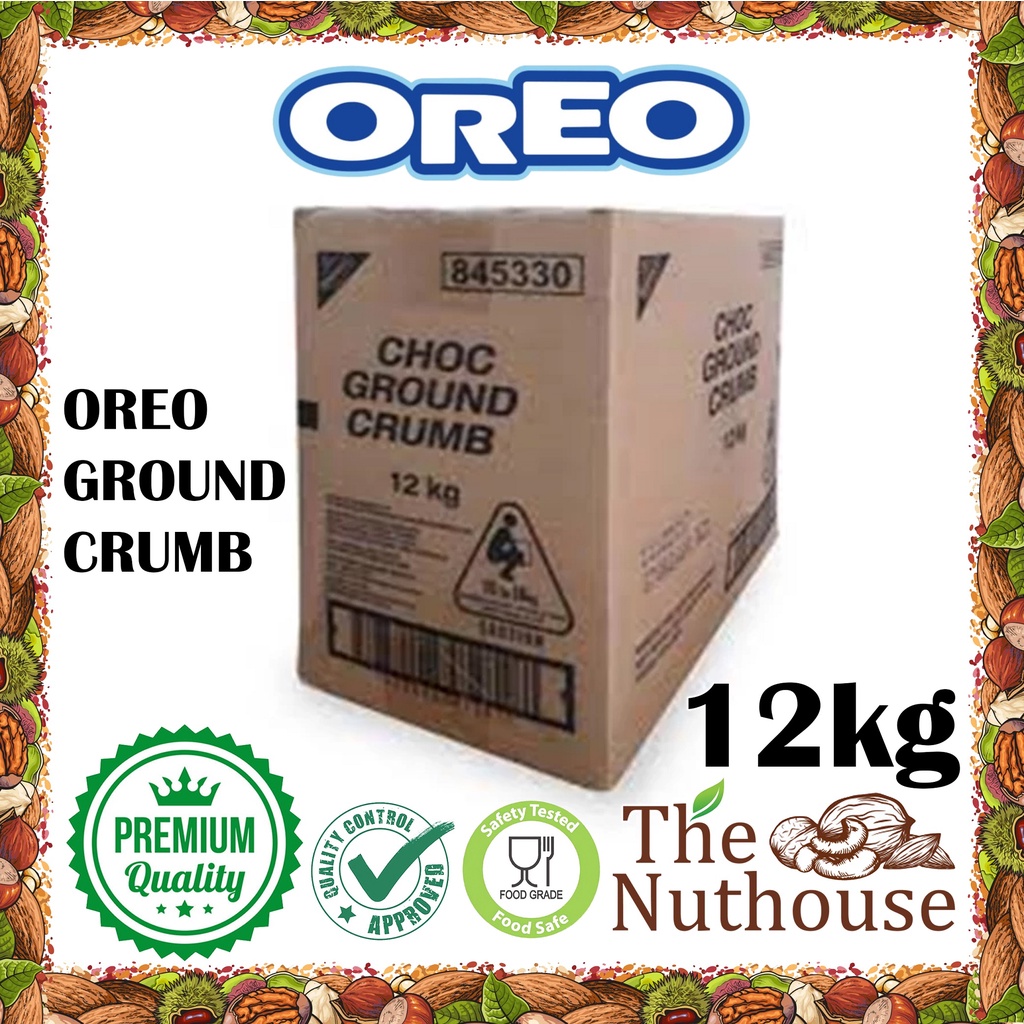 Jual 12kg Oreo Ground Crumb / Remah Tanah / Halus [Nabisco] | Shopee ...