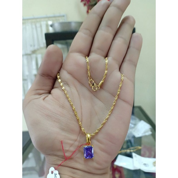 Jual kalung plintiran titanium kait s | Shopee Indonesia