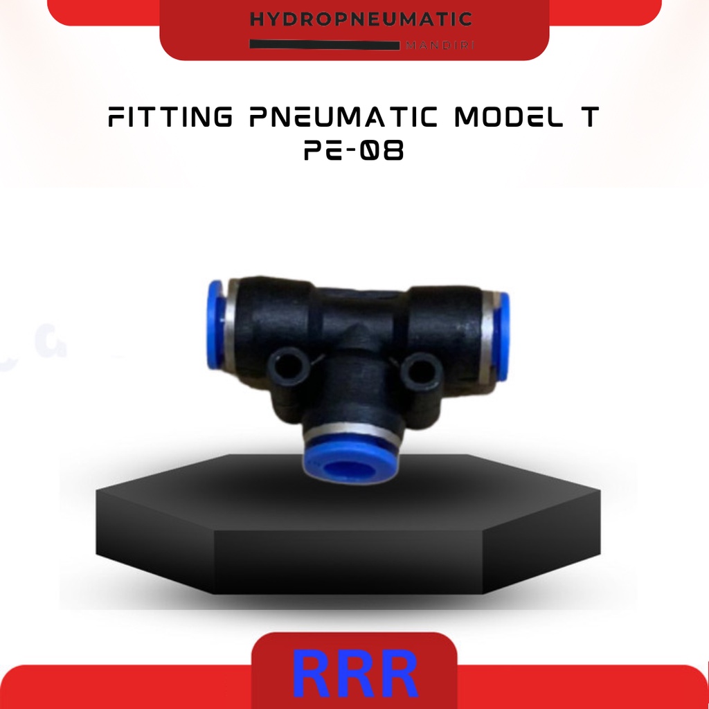Jual Fitting Pneumatic Model T PE-08 | Shopee Indonesia