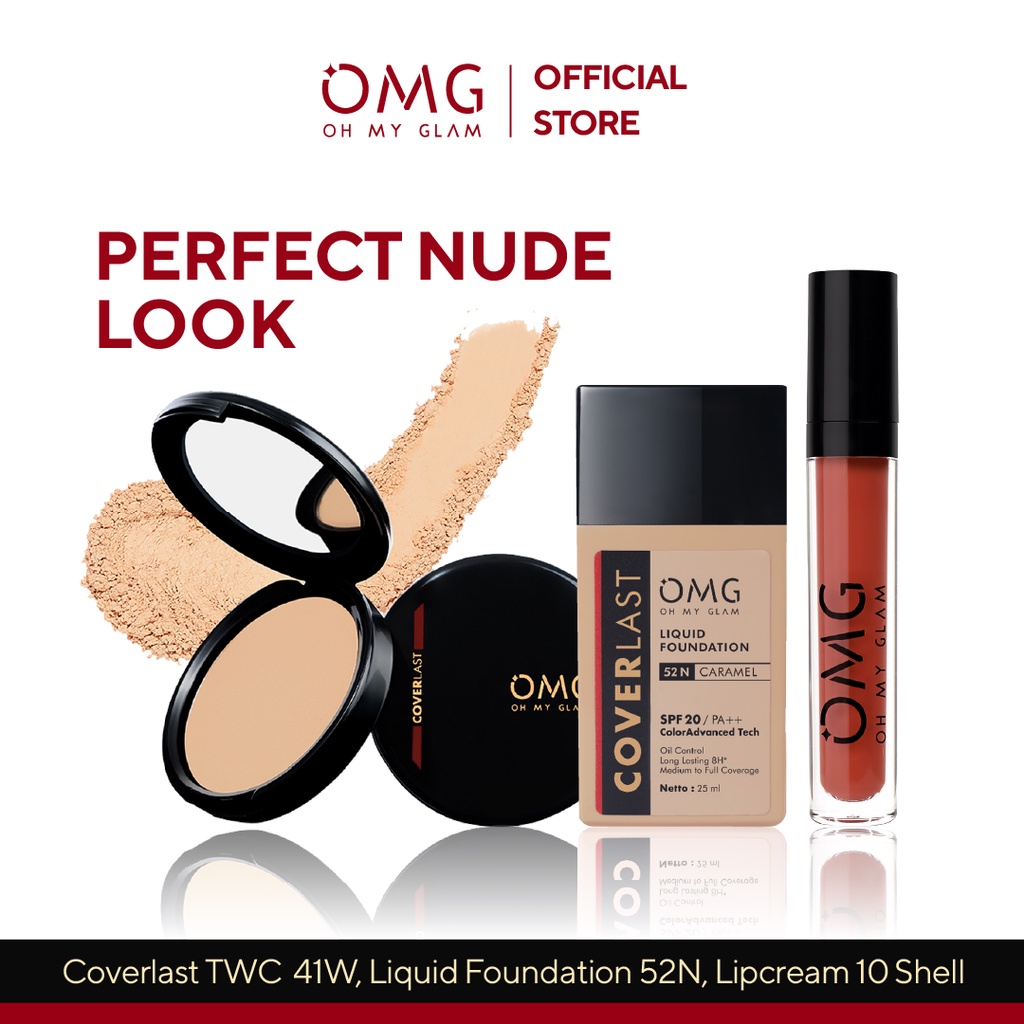 Jual OMG BEST SELLER BUNDLE! Perfect Nude Look (Foundation + Bedak ...