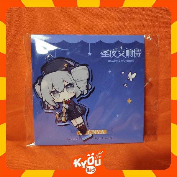 Jual Bronya Zaychik Holy Night Symphonic Poem Chibi Acrylic Keychain ...