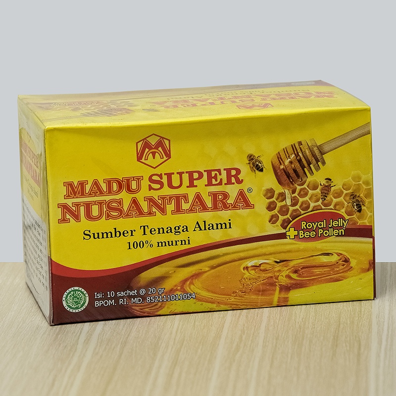 Jual NUSANTARA Madu Super Sachet 10x20g | Shopee Indonesia