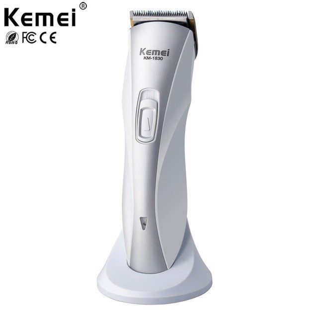 Jual KEMEI KM-1830 4 IN1 PRO RECHARGEABLE ELECTRIC HAIR CLIPPER TRIMMER GRO | Shopee Indonesia