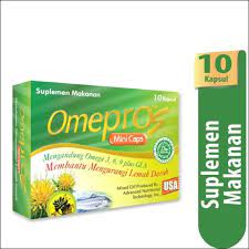 Jual Omepros Mini Caps Soft Capsul 10 Kapsul - Obat / Suplemen ...