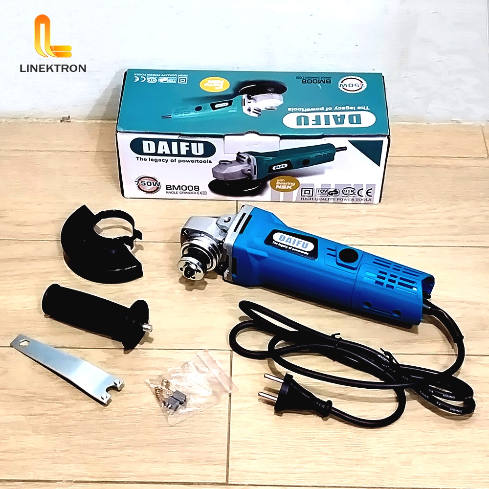 Jual MESIN GERINDA TANGAN 4 INCH DAIFU 750 WATT | Shopee Indonesia