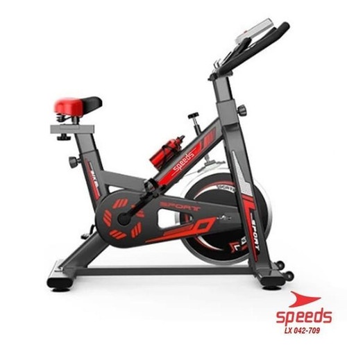 Jual Spinning Bike Sepeda Statis rumah indoor Total Fitness Gym Speeds ...