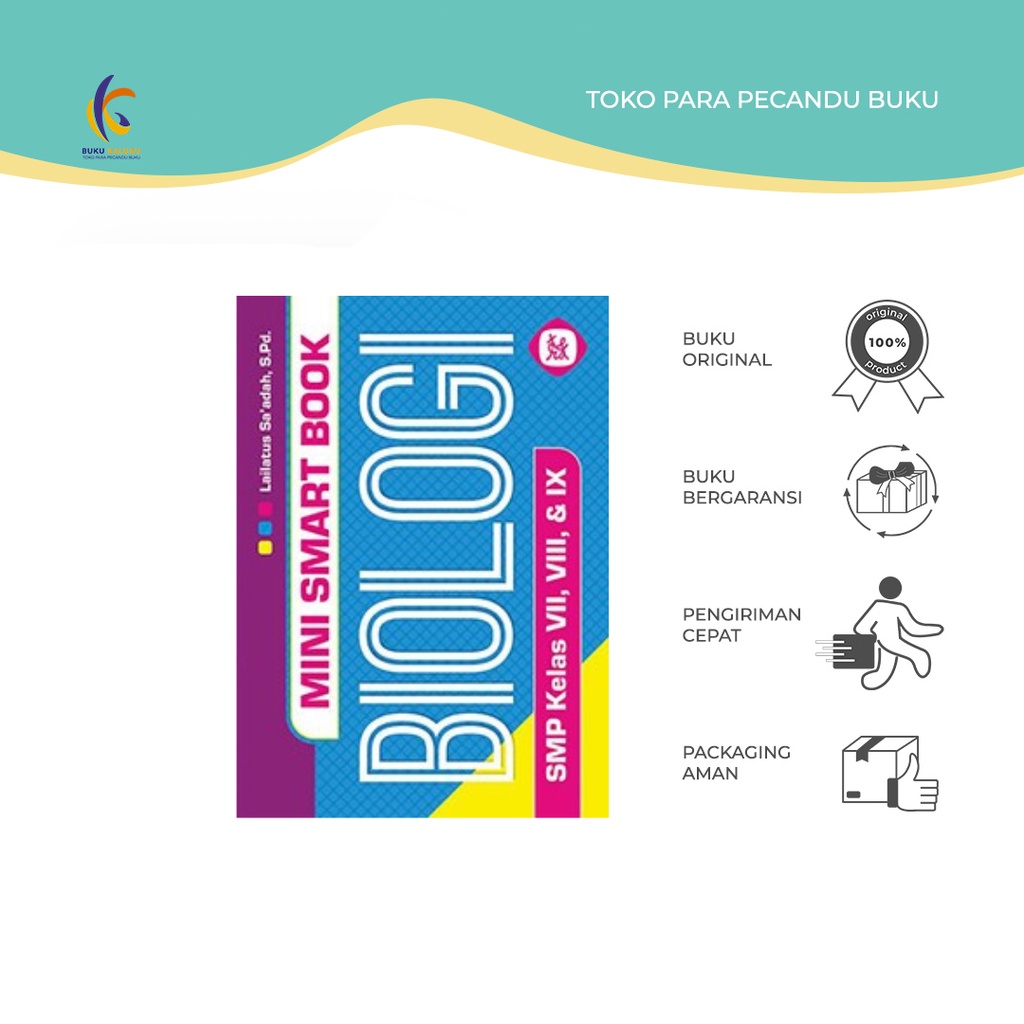 Jual Buku Referensi - Mini Smart Book Biologi SMP Kelas VII, VIII, & IX ...