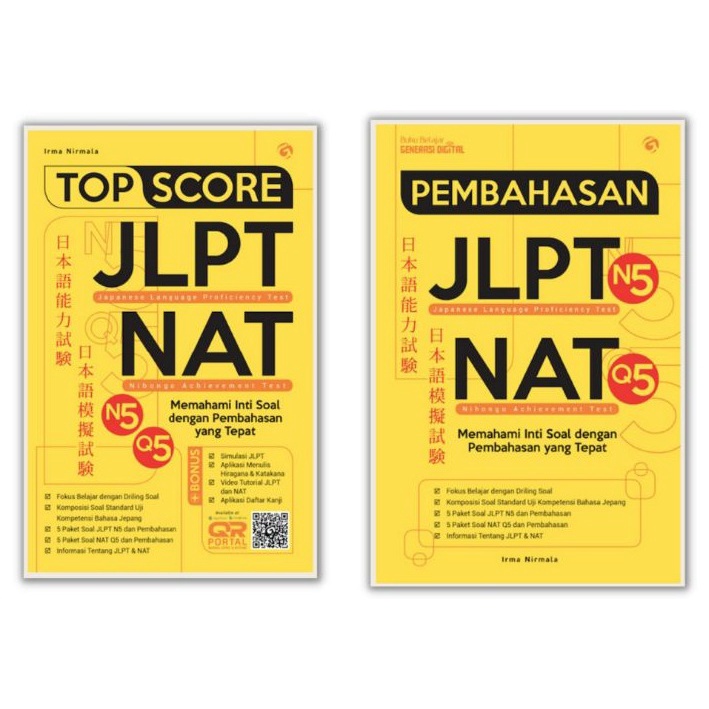 Jual Top Score JLPT - NAT Japanese Language Froficienci Test and ...