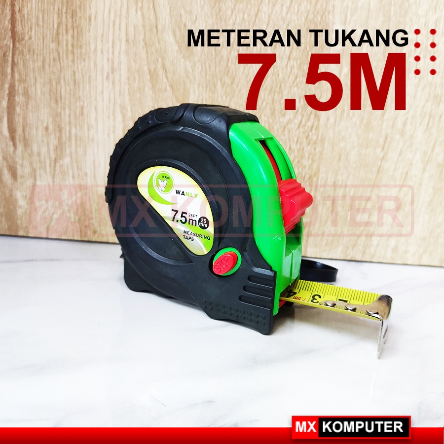Jual Meteran Tukang Bangunan 3M 5M 7.5M | Shopee Indonesia