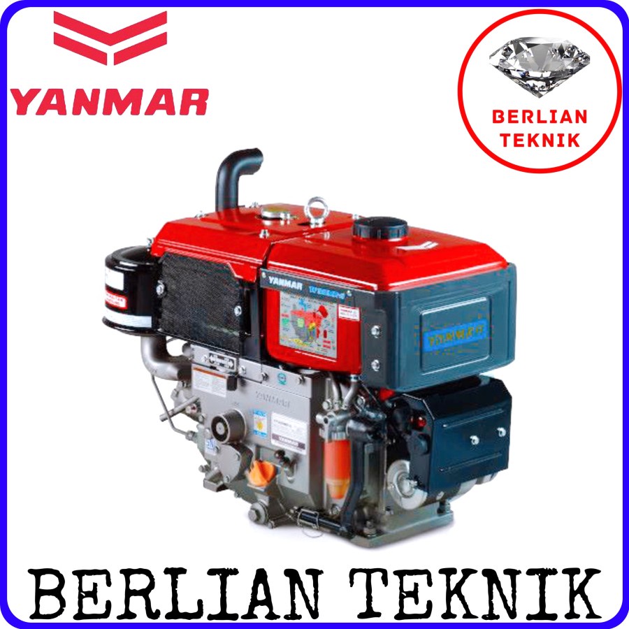 Jual Mesin Penggerak Solar Engine Diesel Yanmar TF 85 RE-di / 8.5 HP Radiator Starter | Shopee ...