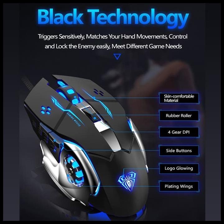 Jual Mouse Gaming Aula S20 2400Dpi Rgb Driver Macro Software | Shopee ...