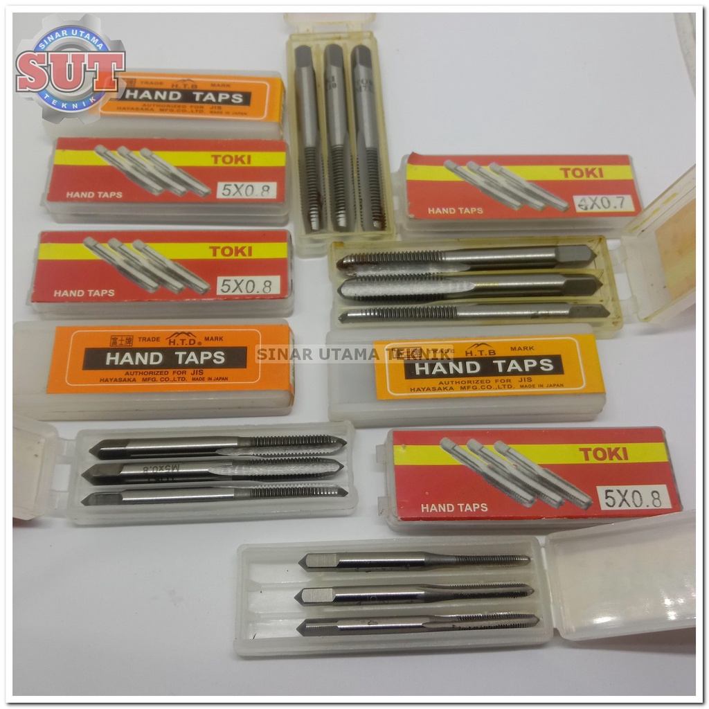 Jual HAND TAP M2 | TAP M2x0,4 TAP M 2 TAP M 2x0,4 HSS BKN TAP YAMAWA ...