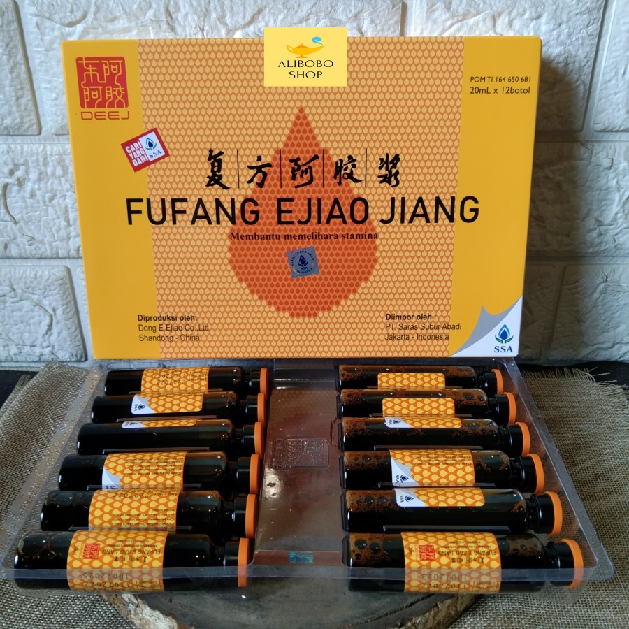 Jual FUFANG EJIAO JIANG 20ML X 12BOTOL OBAT DEMAM BERDARAH + TROMBOSIT ...