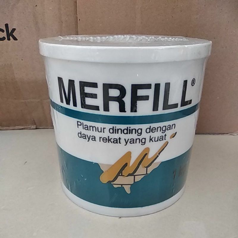Jual Merfill Plamir Dempul Tembok 1KG | Shopee Indonesia