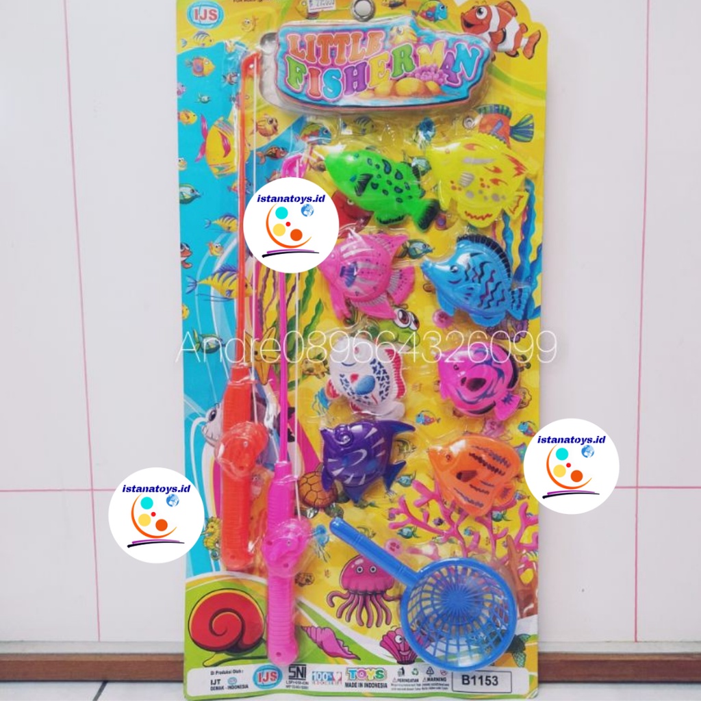 Jual ID Mainan Pancingan Ikan Little Fisherman No.B1153 | Shopee Indonesia