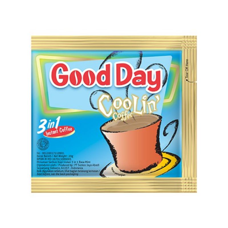 Jual GOOD DAY Coolin 1 Renteng (10 x 20 gram) | Shopee Indonesia