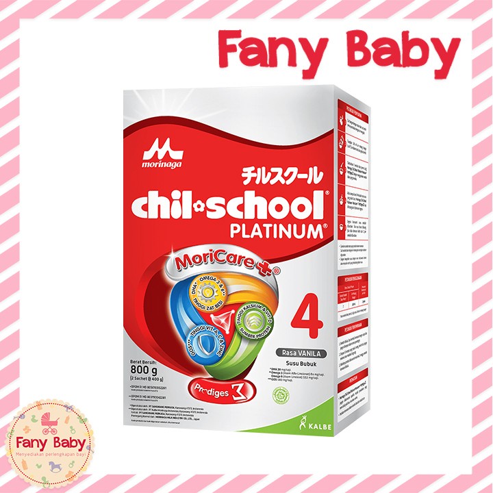 Jual MORINAGA CHIL SCHOOL PLATINUM TAHAP 4 800GR | Shopee Indonesia
