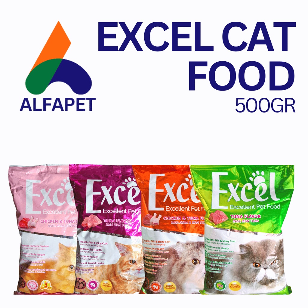 Jual Excel 500gr makanan kucing cat food | Shopee Indonesia