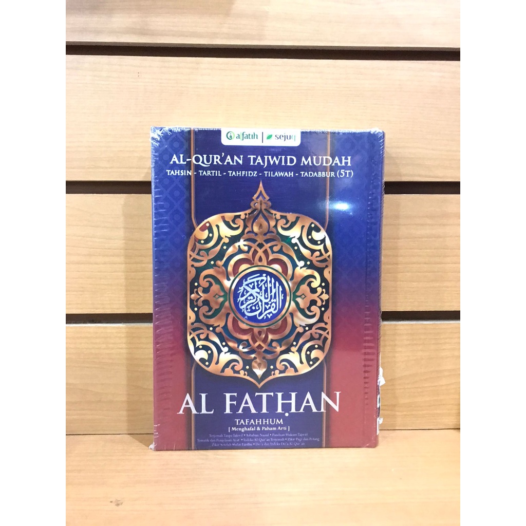 Jual AL QURAN AL FATHAN RASM USMANI TAJWID ARAB A5 HC | Shopee Indonesia