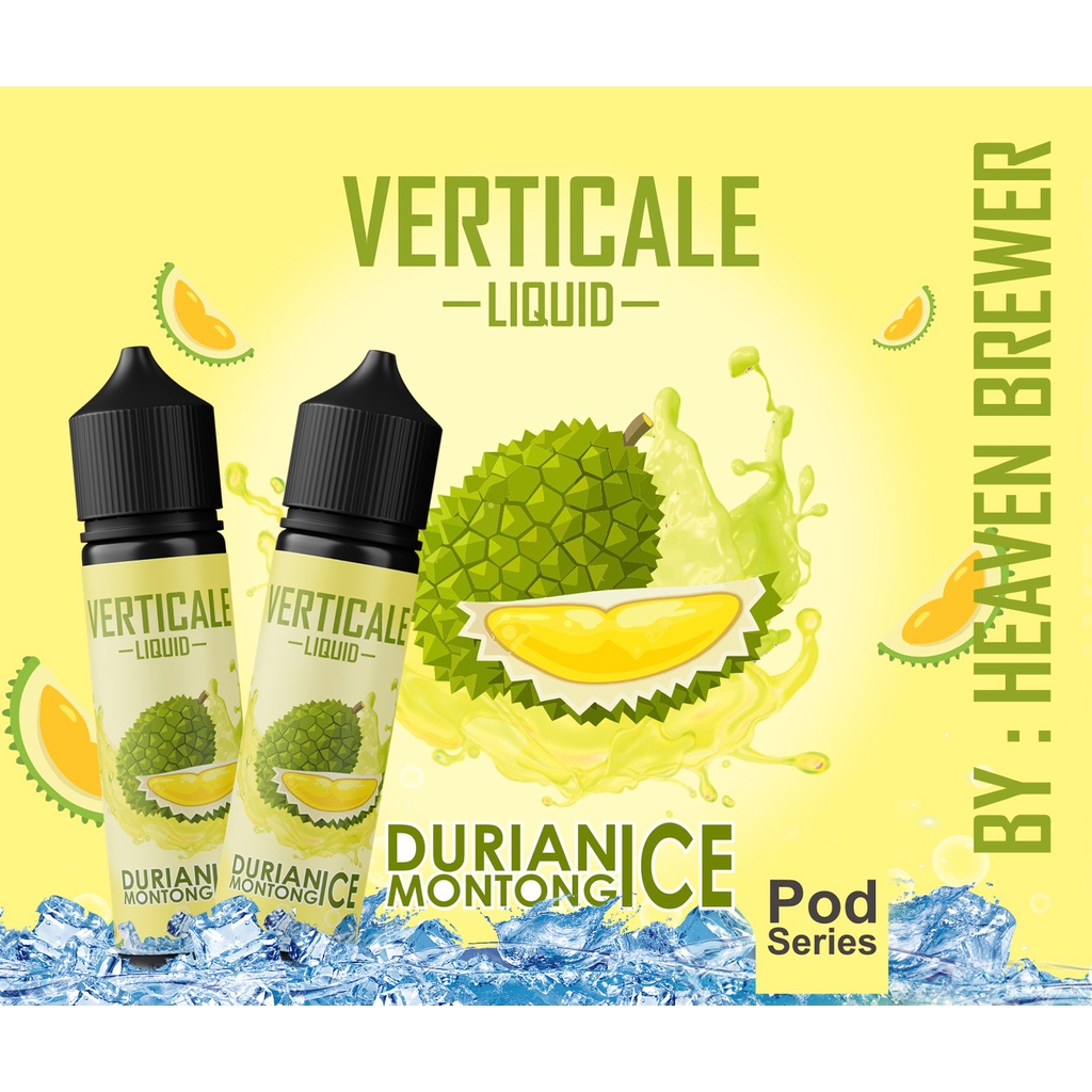 Jual VERTICALE E Liquid PODS SERIES Rasa Strawberry Ice Mint 60ml ...