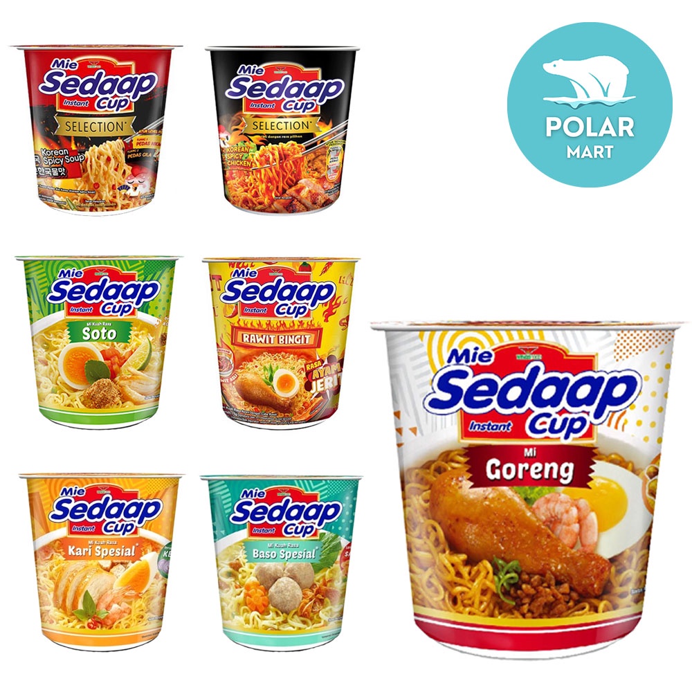 Jual Mie Sedaap Instant Cup Aneka Rasa | Shopee Indonesia
