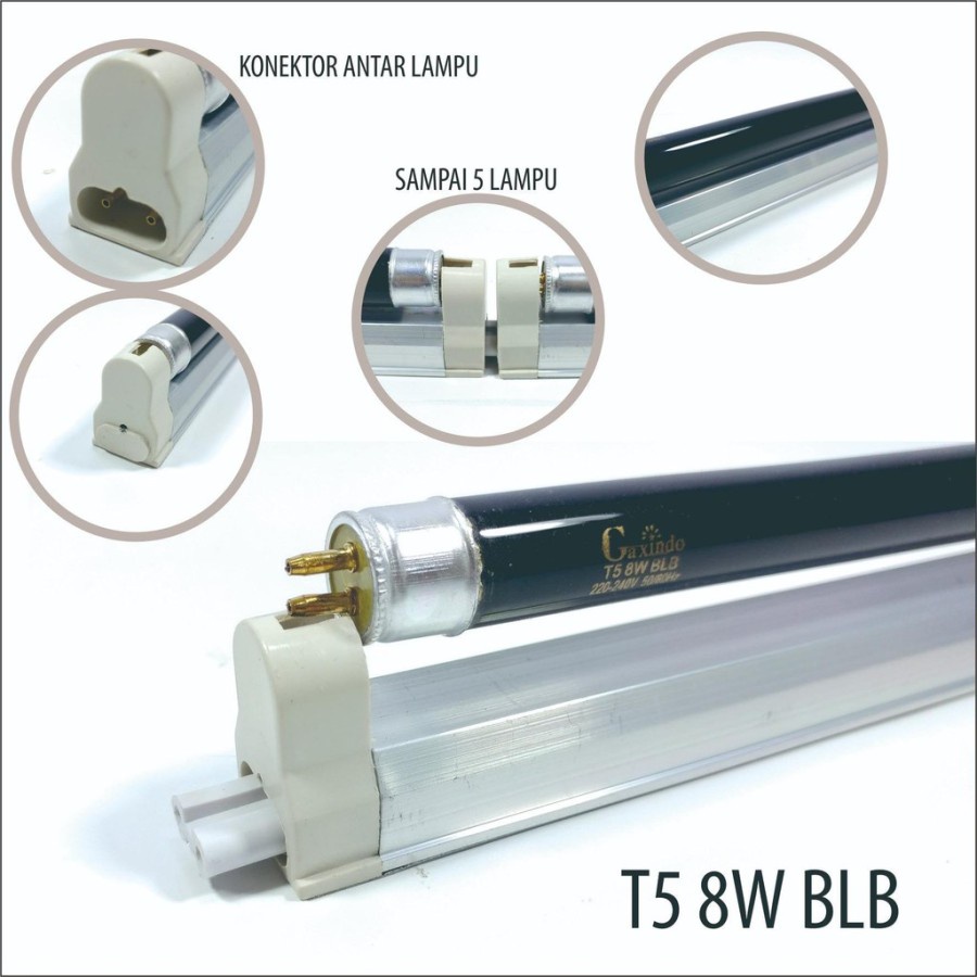 Jual Lampu Ultraviolet 8 Watt T5 UV 8watt / Lampu Cek Uang Gaxindo GX-L1250 | Shopee Indonesia