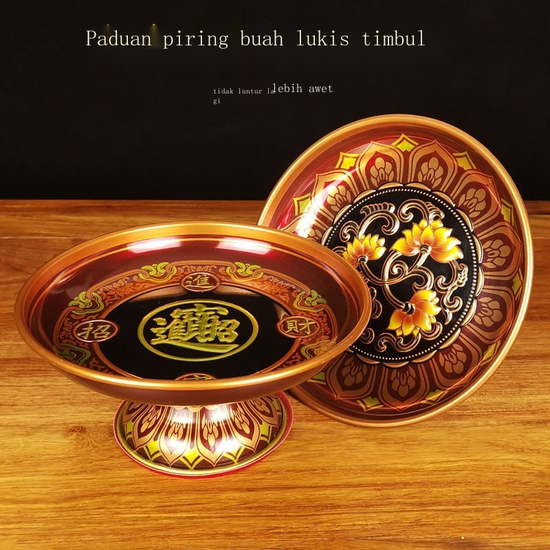 Jual Plat paduan untuk piring buah teratai piring untuk Buddha Dewa ...