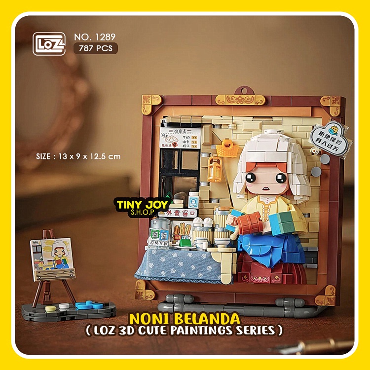 Jual LOZ Building Block (3D LUKISAN TIMBUL) DIY Puzzle Mini Block ...