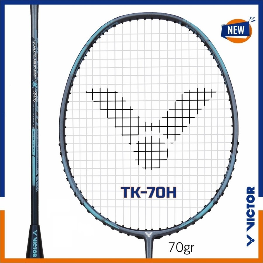 Jual Raket Badminton Bulutangkis Victor Thruster K 70 / TK-70H / TK 70H ...