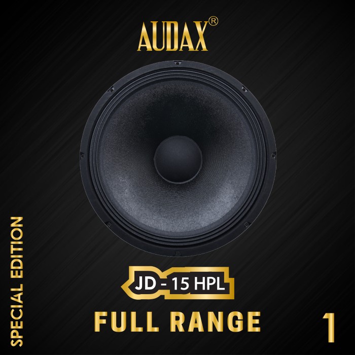 Jual Audax - Speaker Pasif 15" Jordan JD 15 HPL Full Range | Shopee ...