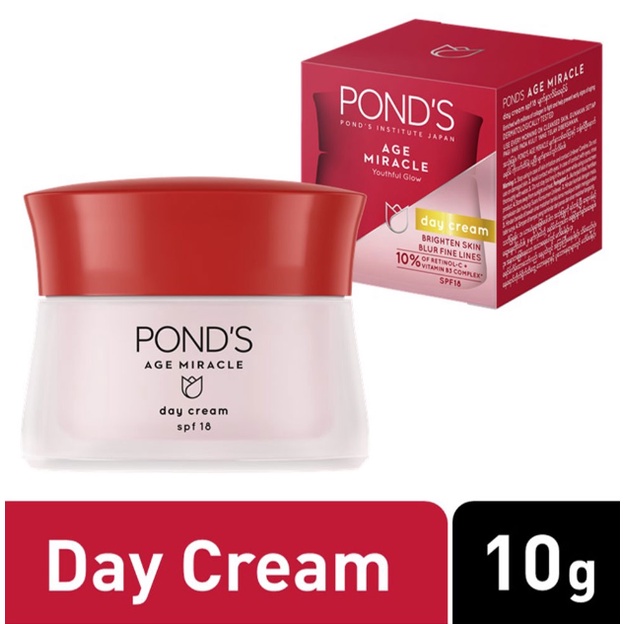 Jual Ponds Age Miracle Day Cream 10G | Shopee Indonesia