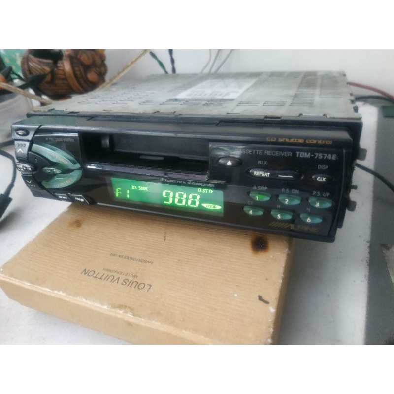 Jual tape head unit alpine kaset radio mobil | Shopee Indonesia