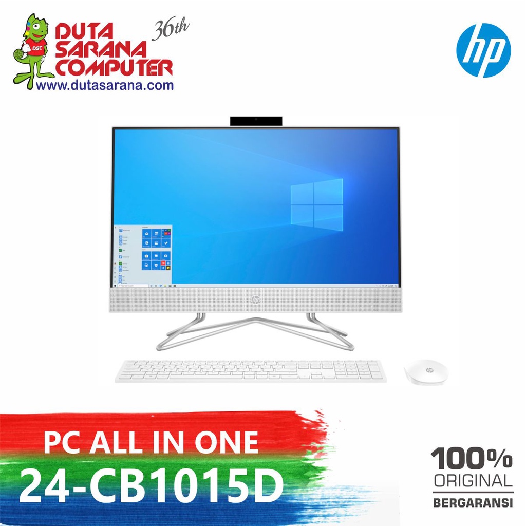 Jual PC AIO HP 24 - CB1015D Intel Core i5-1235U 8GB 512GB SSD 23.8"FHD Win 11+OHS 2021 Hp Pc All ...