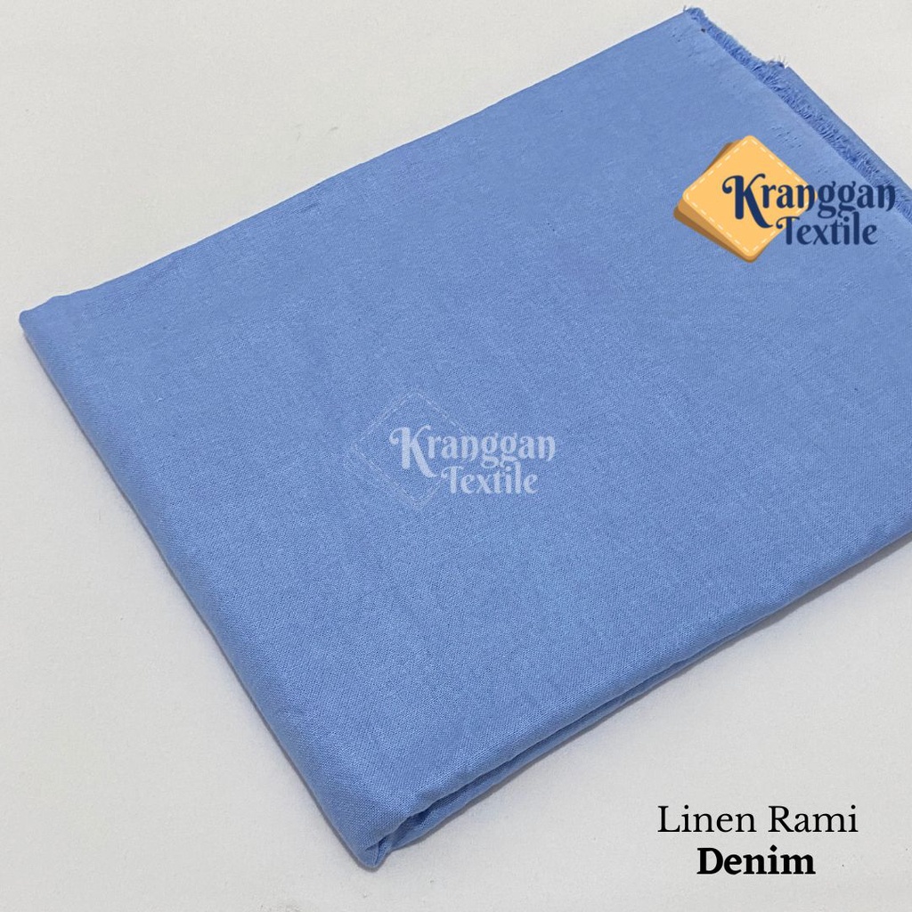 Jual Bahan Kain Linen Rami Katun Premium Lebar 150cm | Shopee Indonesia