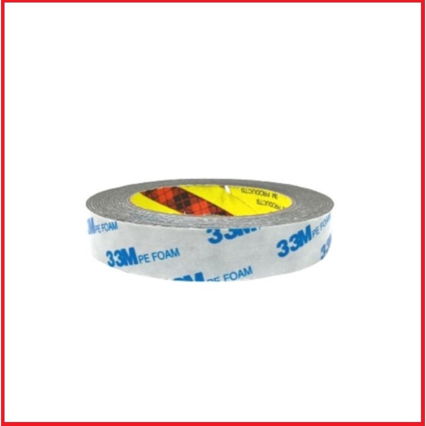 Jual DOUBLE TAPE BUSA 33M PE FOAM TAPE 2CM X 4METER PEREKAT DOBEL TIP ...