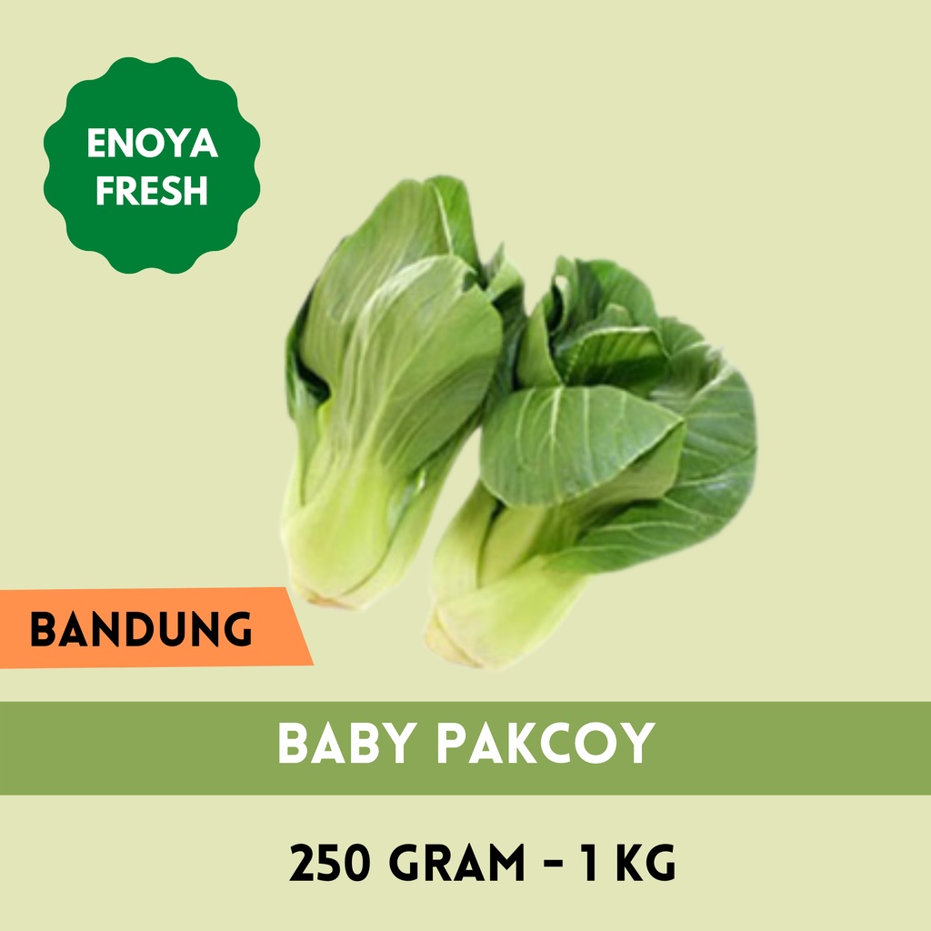 Jual Baby Pakcoy 250 gram - 1 kg Bandung | Shopee Indonesia