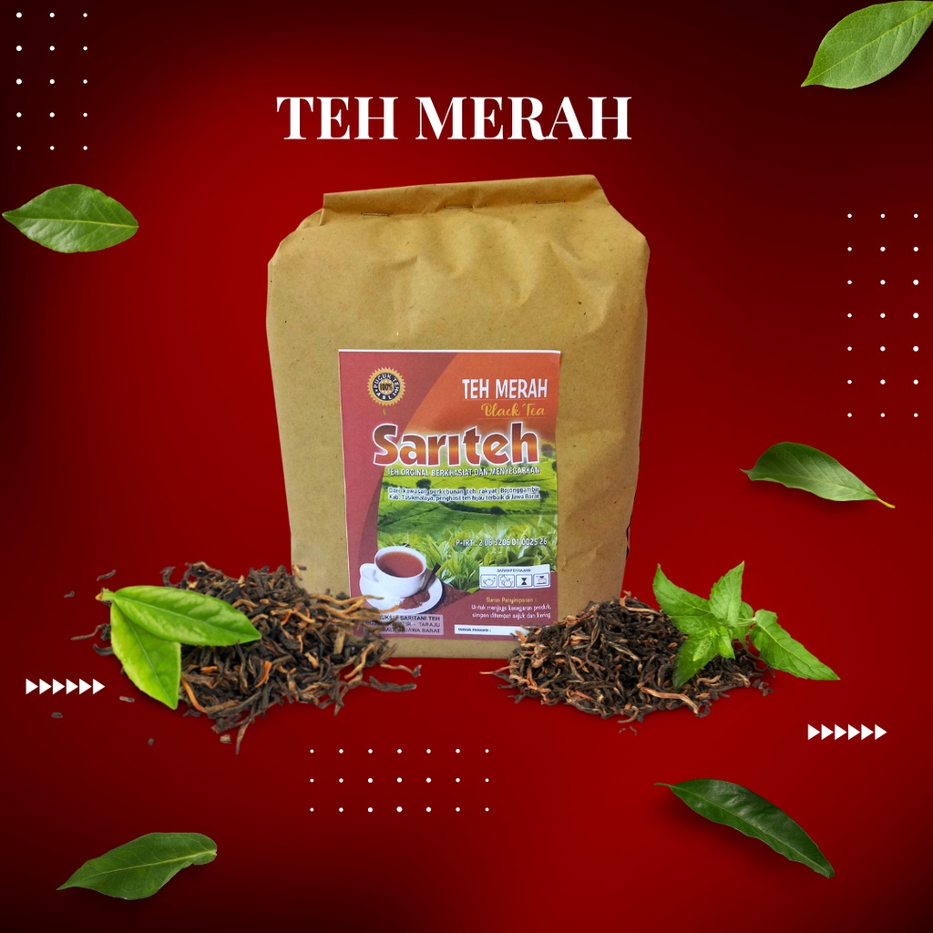 Jual Teh Bubuk Hitam Asli/Teh Merah Murah Curah, 1kg | Shopee Indonesia