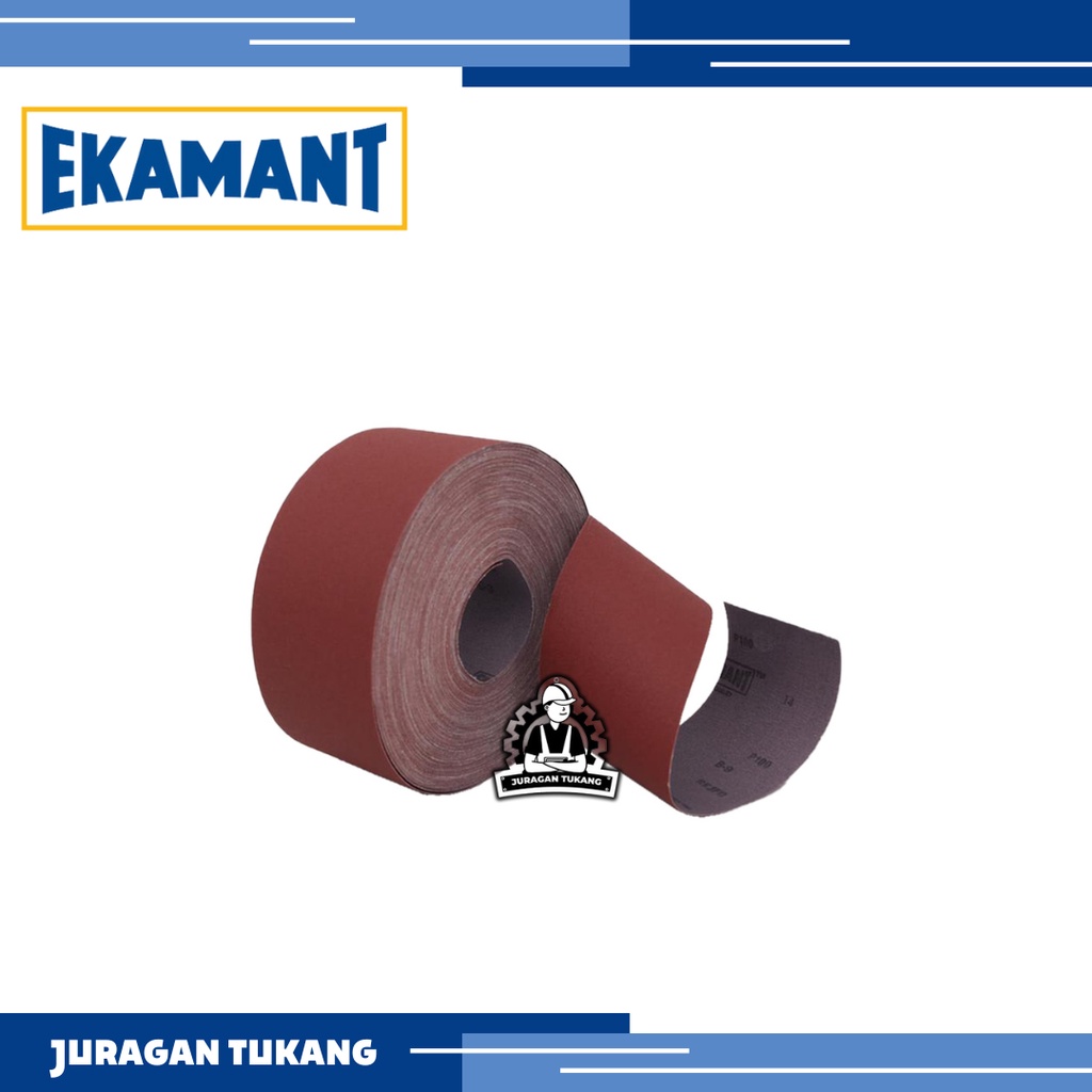 Jual Amplas Roll P80-P400 EKAMANT RKJFO Sand Paper | Shopee Indonesia
