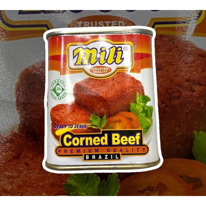 Jual Mili Corned Beef Premium Quality Brazil / Kornet Mili 340gr ...