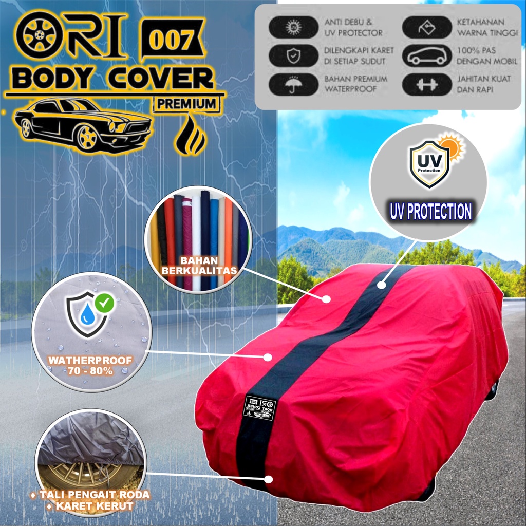 Jual COVER MOBIL KIA PICANTO KIA RIO TAFETA EFEK DAUN TALAS ORI 007 ...