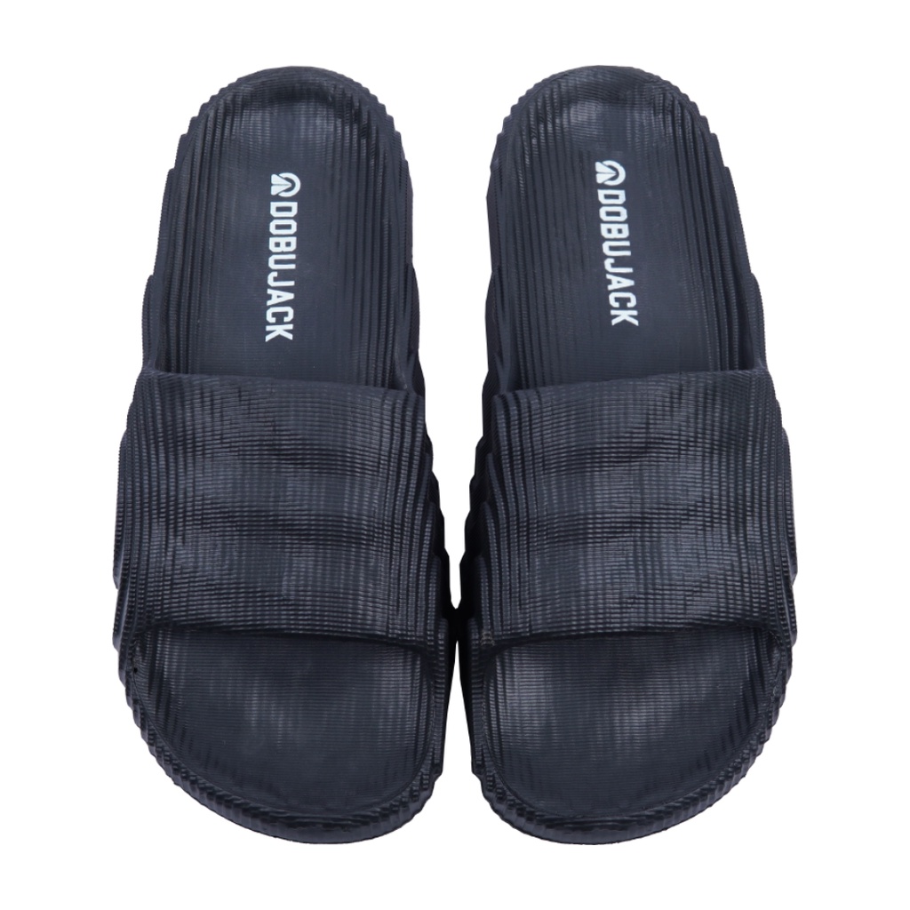 Jual Dobujack Sanel Black Sandals | Shopee Indonesia