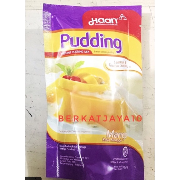 Jual Haan Pudding Mangga Pouch 145gr Puding Mango Agar Jelly | Shopee ...