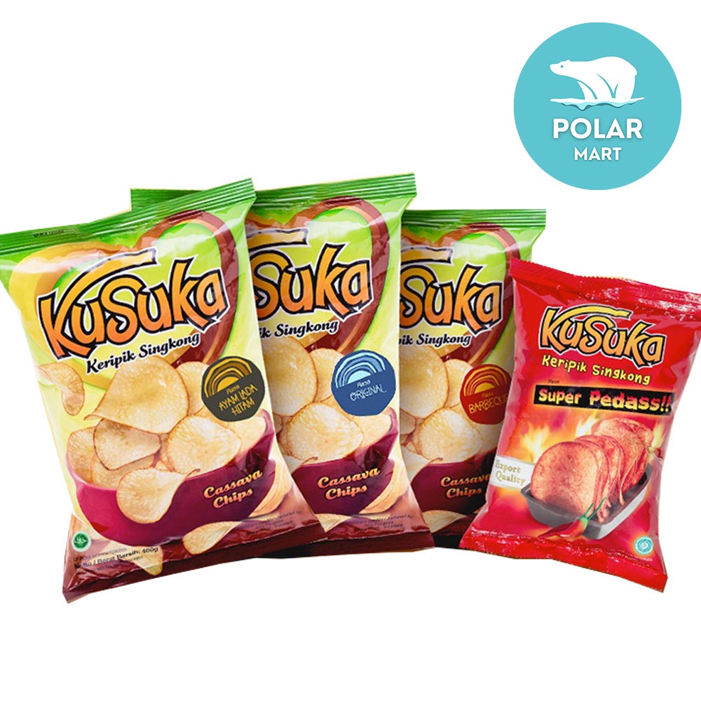 Jual Kusuka Keripik Snack Variasi Rasa Ayam Lada Hitam, BBQ, Keju Bakar ...