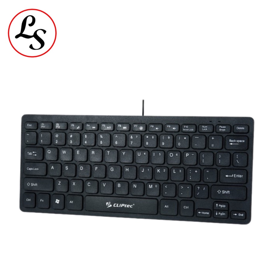 Jual CLIPTEC KEYBOARD Mini Multimedia Wired USB RZK308 | Shopee Indonesia
