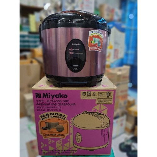 Jual Magic Com Miyako MCM508SBC MCM-508SBC MCM 508 SBC 1.8 Liter ...