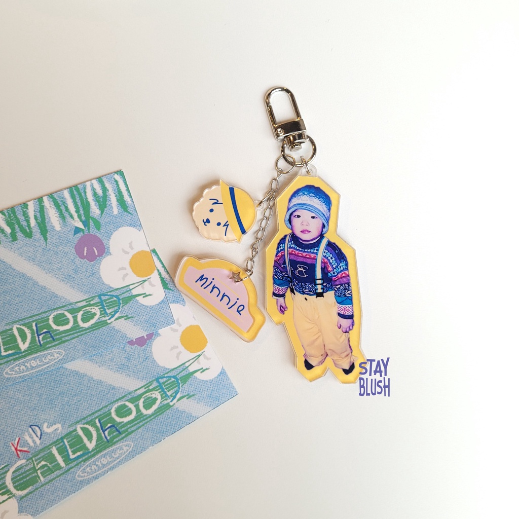 Jual SKZ REAL KIDS CHILDHOOD KEYCHAIN fanmade by stayblush | Shopee ...