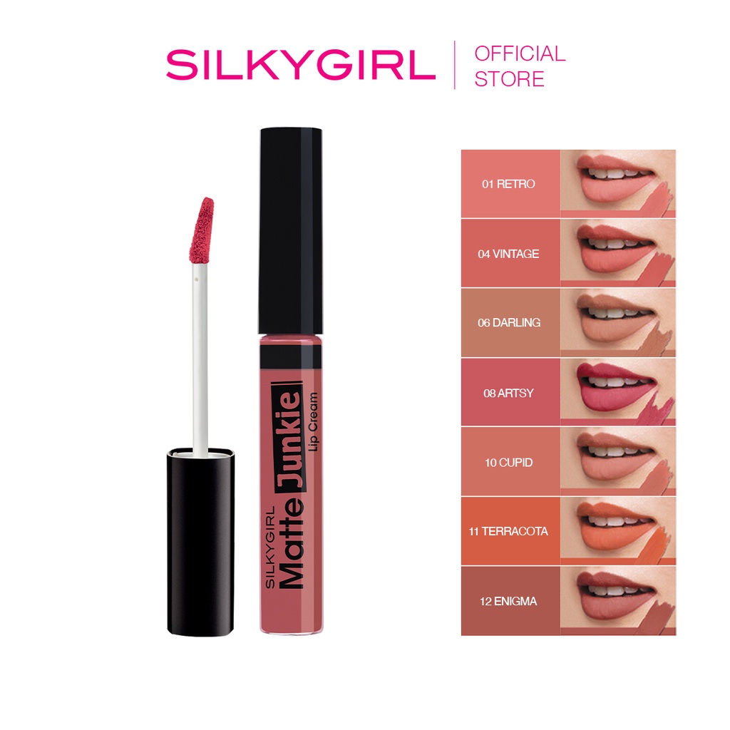 Jual SILKYGIRL Lipcream Matte Junkie | Shopee Indonesia