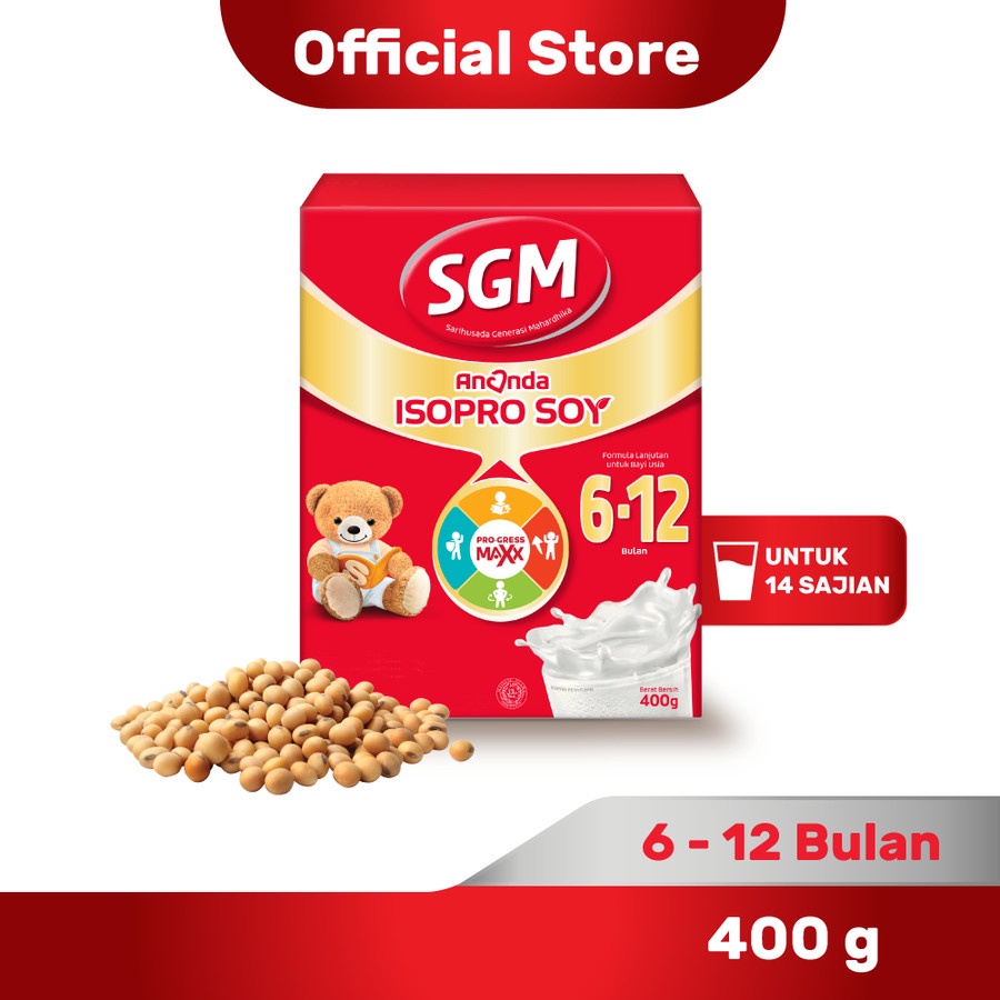Jual SUSU SGM SOYA ANANDA 6-12 BULAN 400 GRAM | SGM ANANDA ISOPRO SOY ... Jual SUSU SGM SOYA ANANDA 6-12 BULAN 400 GRAM | SGM ANANDA ISOPRO SOY ...