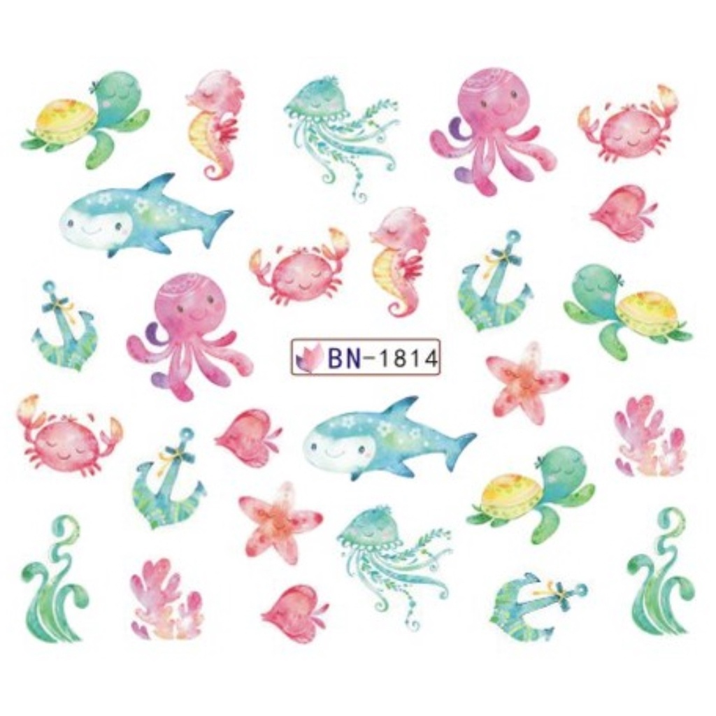 Jual Cute Sea Ocean Life Beach Summer Holiday Fish Octopus Shell ...